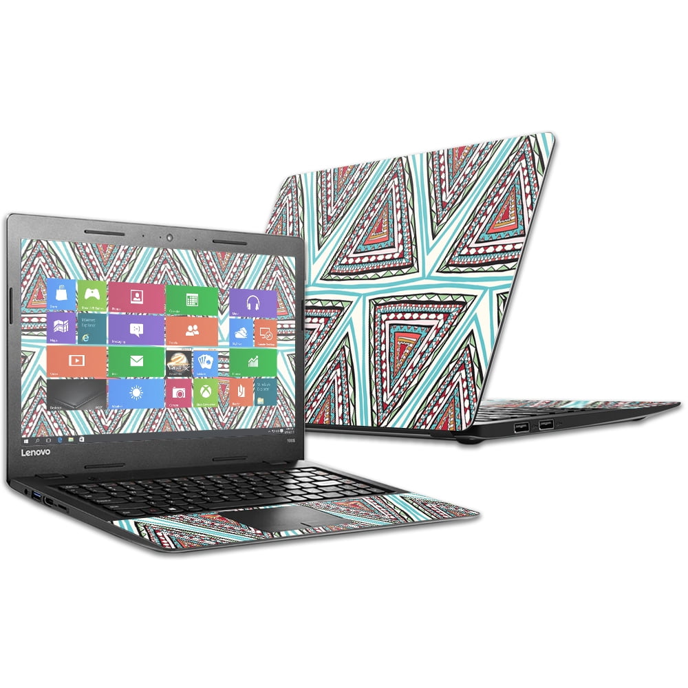 Skin Decal Wrap Compatible With Lenovo IdeaPad 100S 14" Aztec Pyramids ...