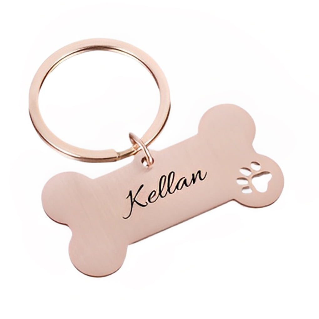Amaiiu Personalized Pet Dog Name Tags Anti-lost Collars Tag Engraving ...