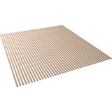 Ekena Millwork 94"H x 3/8"T Adjustable Wood Slat Wall Panel Kit w/ 1"W ...
