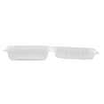 Chef 101 47 oz Square Clear Plastic Clamshell Container - Microwavable ...