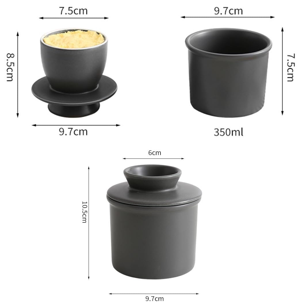 Click here for Herunwer Ceramic Butter Crock With Lid  Countertop... prices