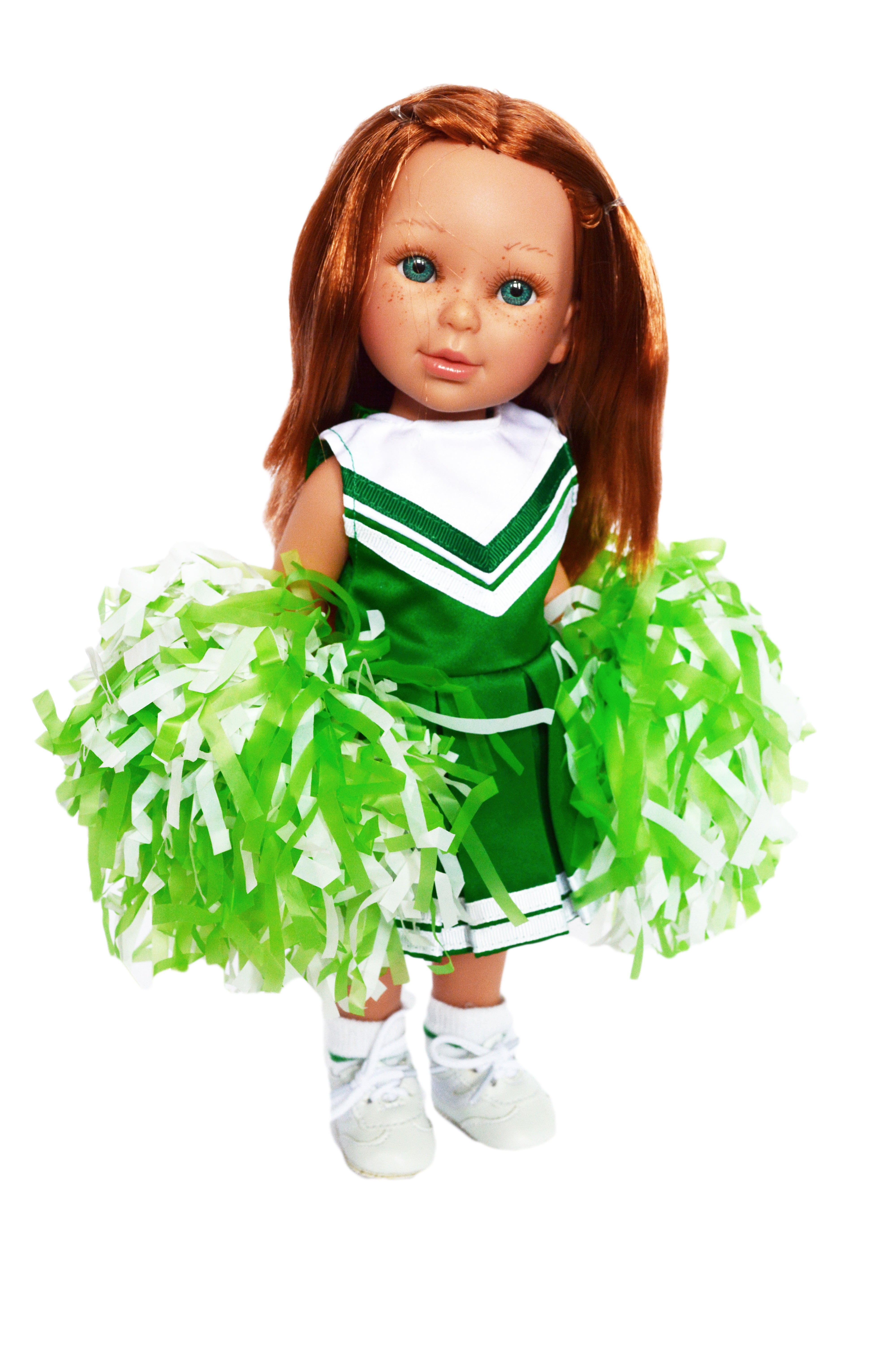 MBD® Green Cheerleader Outfit Fits 12-14 Inch Dolls/14 Inch Doll ...