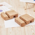4Pcs Wood Mobile Ph1 Holder Minimalism Dock Desktop Cell Ph1 Tablet PC ...
