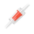 10 Pack Aquarium Check Valves Clear Plastic Way Non-Return Check for ...