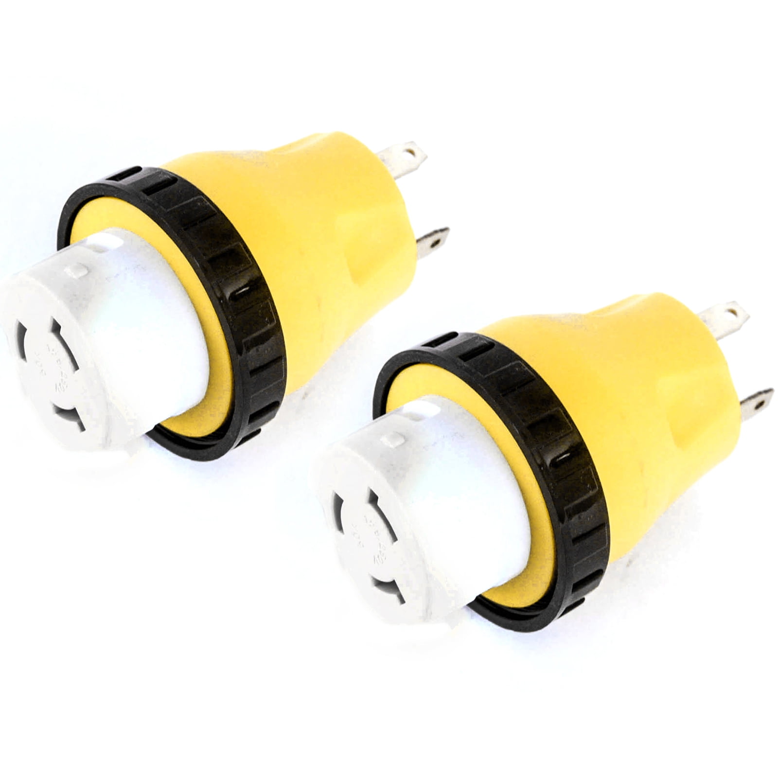 Red Hound Auto 2 RV Electrical Locking Adapter 30A Male to 50A Female ...