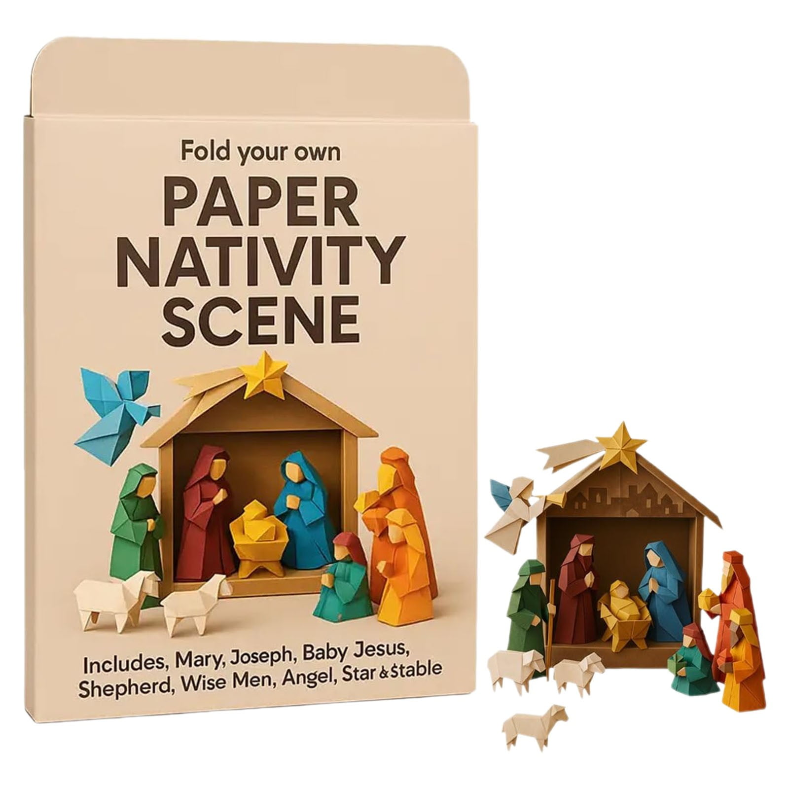 Click here for North Folk Vintage Christmas Diy Paper Scene Craft... prices