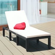 Rio Brands Silver Foldable Chaise Lounge - Walmart.com