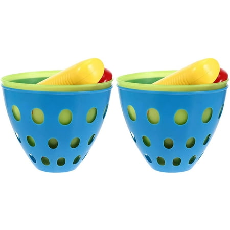 2 Set of Launch and Catch Balls Game Include 4 Catch Launcher Baskets ...