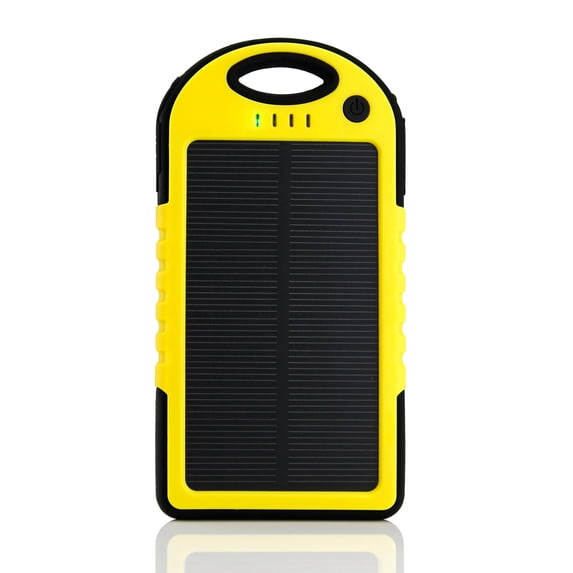5000mAh Portable Shockproof Waterproof Solar Charger Battery Panal ...