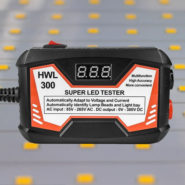 Probador de circuito 0-300V Indicador de voltaje Probador de luz LED ...