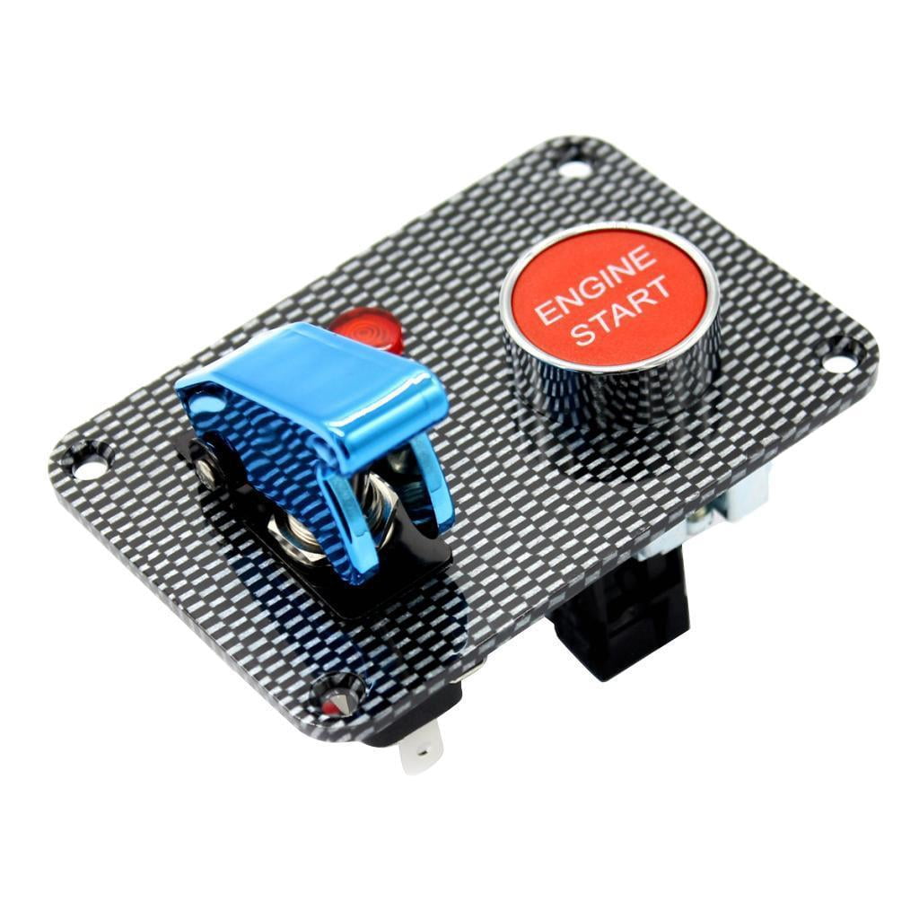 Red 2-button 12A Engine Start Button black color air Pushbuttons ...