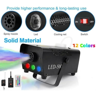 110v 1500w RGB 24 LED Light Stage Fogger Thrower Effect Disco Fog Smoke ...