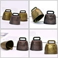 4 Pcs Pet Theft Prevention Cow Bells Small Cowbell Cowbells for ...