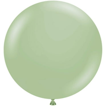 11 inch TUFTEX Meadow Green Latex Balloons (10 Pack) - Party Supplies ...