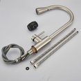 Waterfall Faucet Black Kitchen Single Hole Pull Out Spout Kitchen Sink ...