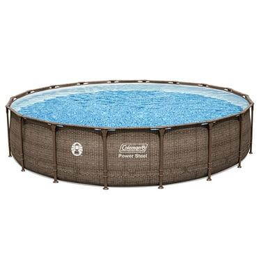 Intex 17' x 48" Clearview Prism Frame Above Ground Swimming Pool Set ...