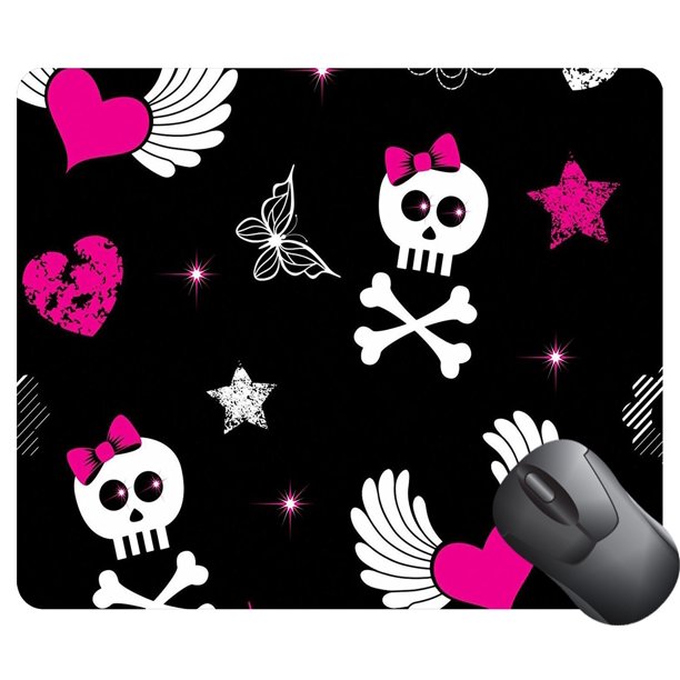 POPCreation Seamless from emo symbols Mouse pads Gaming Mouse Pad 9 ...