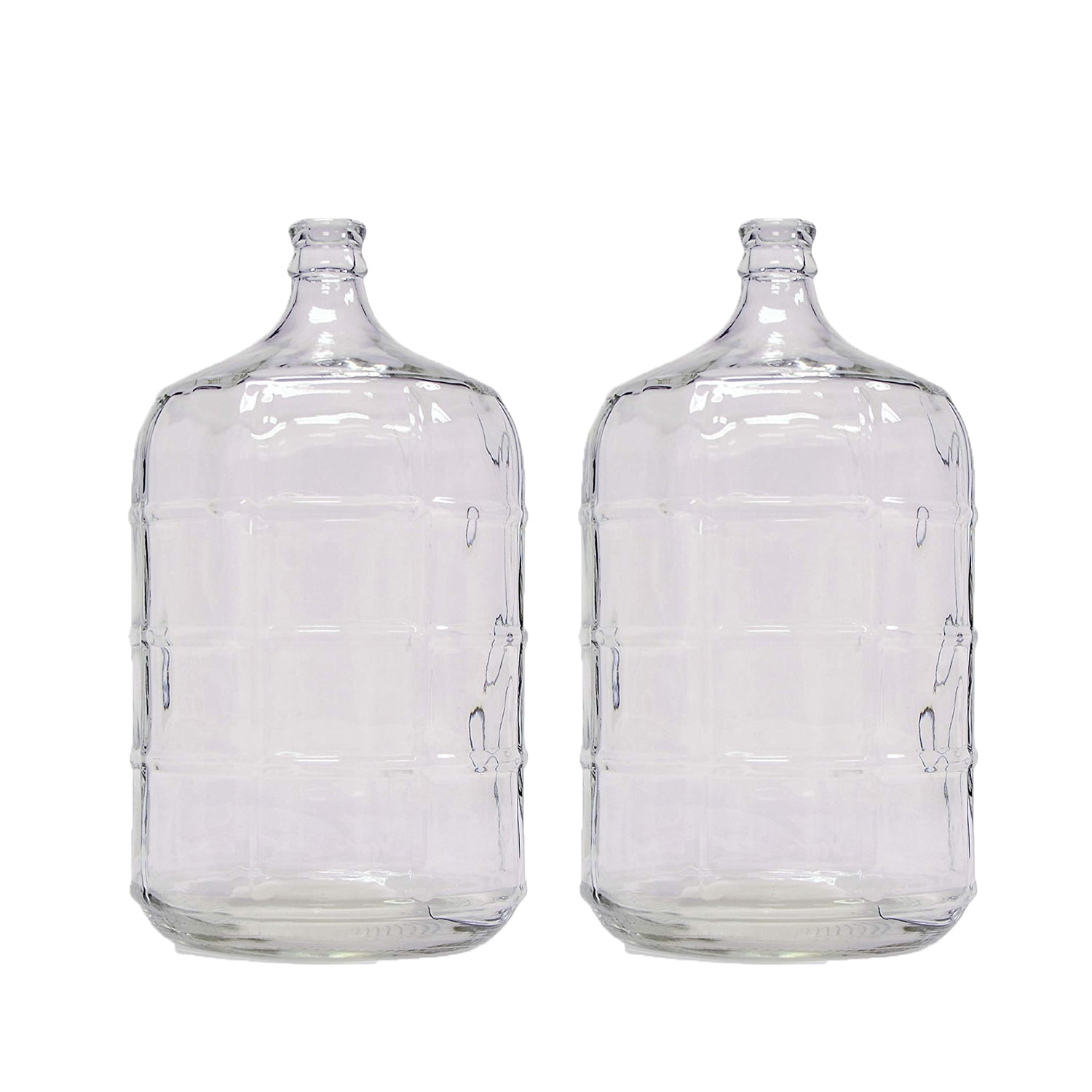 Home Brew Ohio 5 Gallon Glass Carboy Set of 2 - Walmart.com