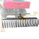 "HECASA 3 Point 5 FT Pine Straw Needle Rake, Compact Tractors/ATV/UTV ...