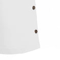 Ceisia Men's Linen Blend Elastic Waist Drawstring Shorts With Button ...