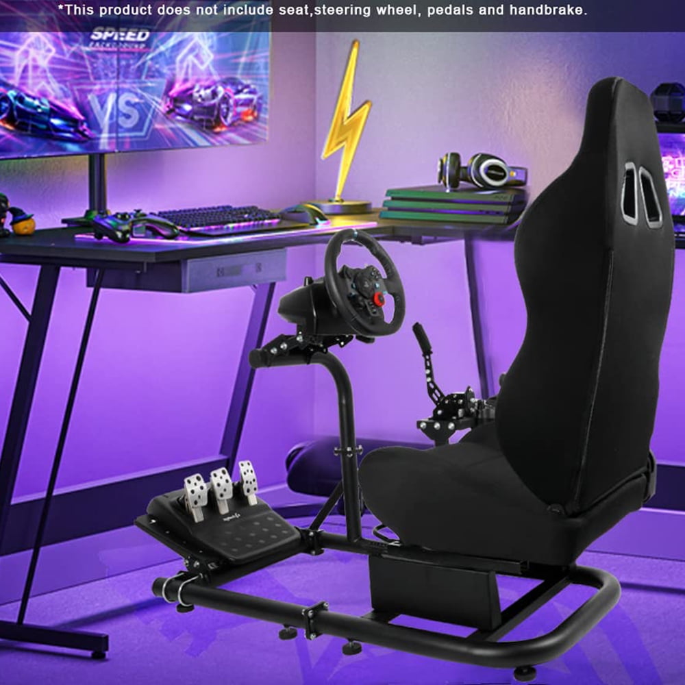 Buy Minneer Single Arm Large Round Tube Game Wheel Stand fit Logitech ...