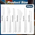 30Pcs Plastic Spatula Palette Knives, Palette Knife Set Thin and ...