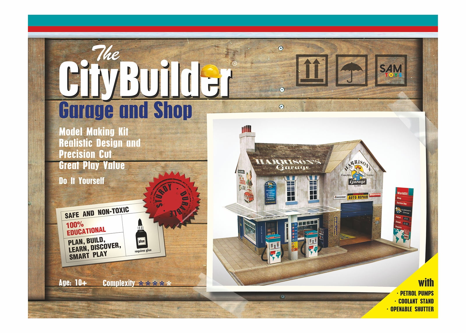 Garage & Shop Cardboard Model Making Kit - Walmart.com