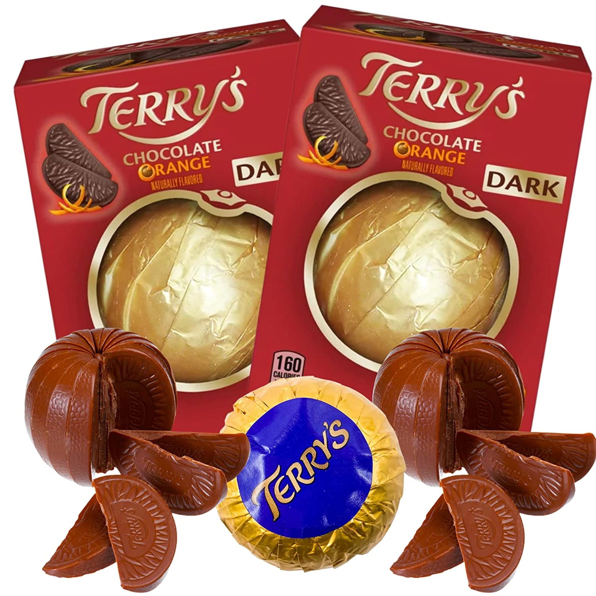 Terry's Dark Chocolate Candy, Individually Wrapped Break Aparts with ...
