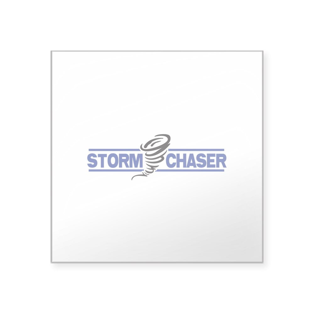 CafePress - STORM CHASER Sticker - Square Sticker 3" x 3" - Walmart.com