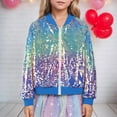 EnJoCho Boys Girls Spring Autumn Street Dance Jacket Sequined ...