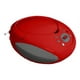 Portable MP3/CD Player, Red - Walmart.com