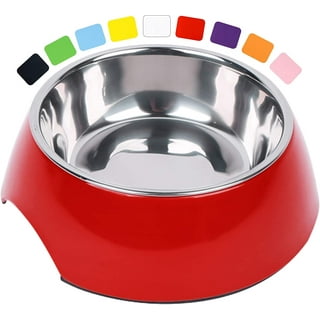 Chic Diamond Plate Heavy Weight Stainless Steel Dog Bowl Non Skid ...