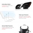 VIPMOTOZ Projector Headlight Assembly For 2006-2011 Lexus GS-Series ...