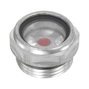 Uxcell G3/4 Male Threaded Aluminum Air Compressor Oil Level Gauge Sight ...