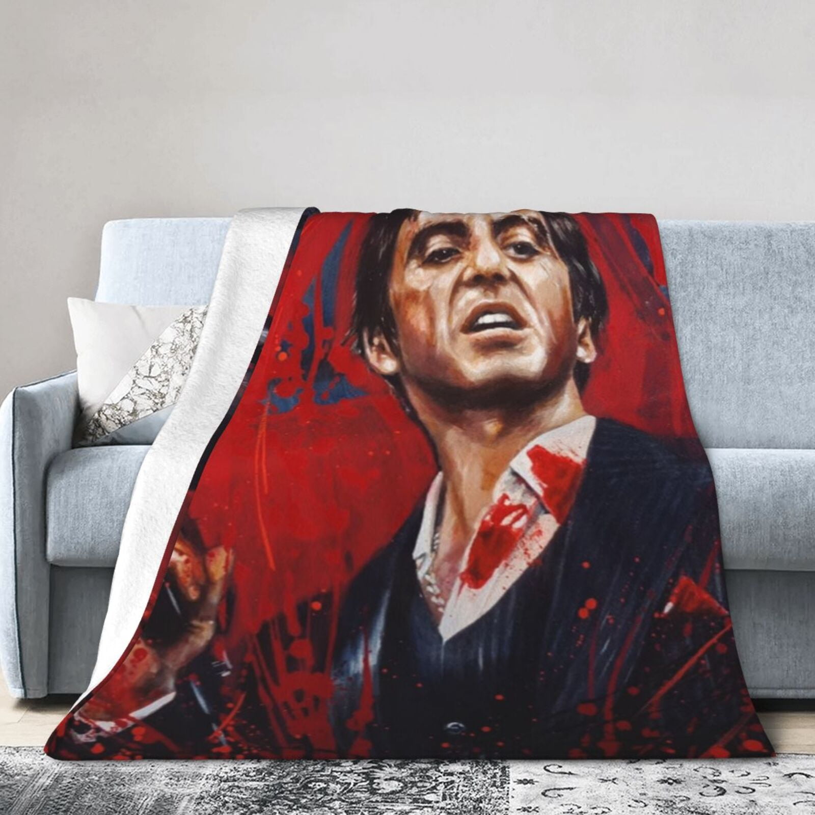 Click here for Scarface Flannel Blankets Cozy Warm Throws For Cou... prices