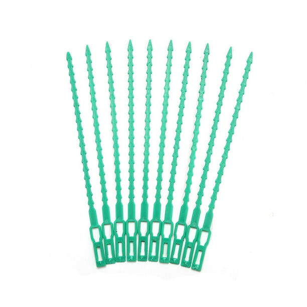 Adjustable Plant Ties Flexible Plastic Twist Ties Garden Cable Ties to ...