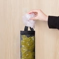 Plastic Bag Holder Mesh Hanging Storage Dispensers Foldable Breathable ...