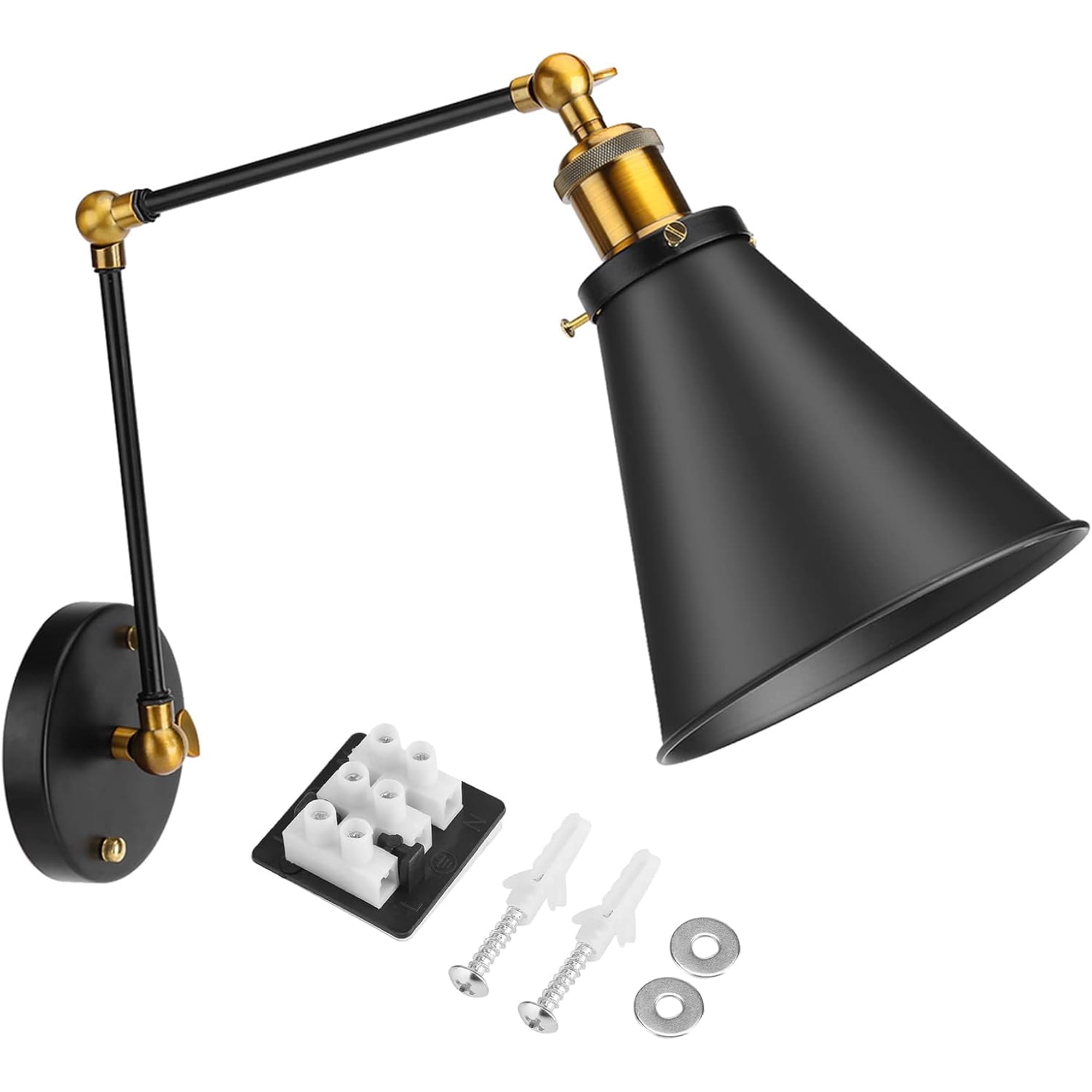 Click here for Sanqilou Industrial Swing Arm Wall Lamp Wall Sconc... prices