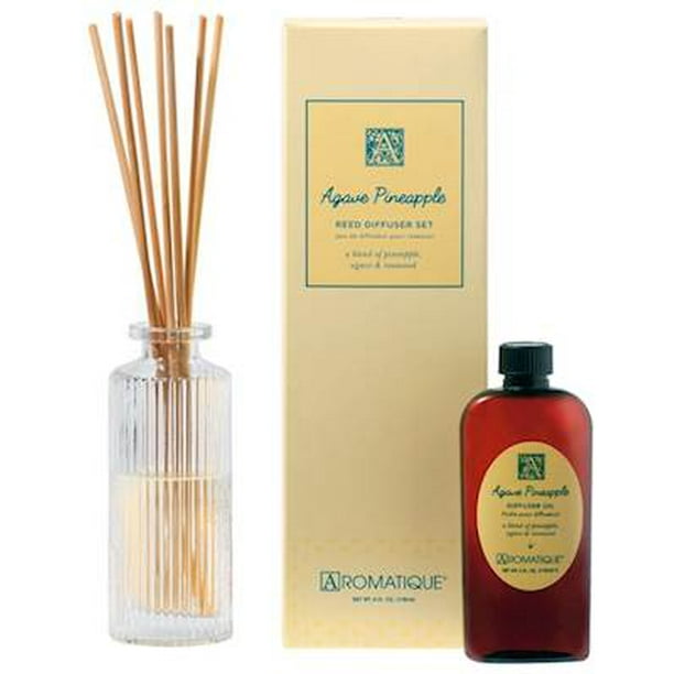 AGAVE PINEAPPLE Aromatique Reed Diffuser Gift Set - Walmart.com - Walmart.com