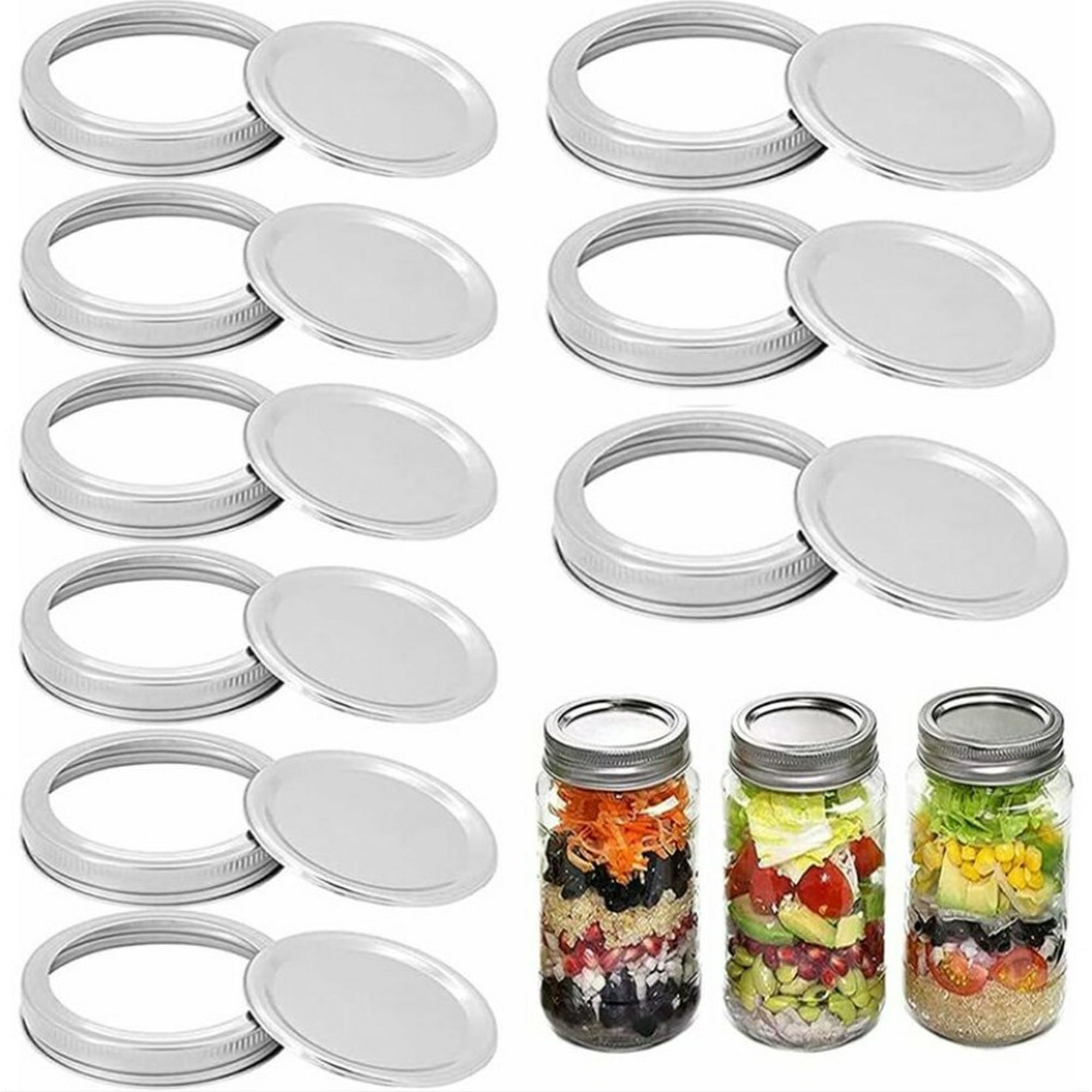 Click here for Yeuweold 9 Pcs Mason Jar Lids  Split Type Lids  Ca... prices