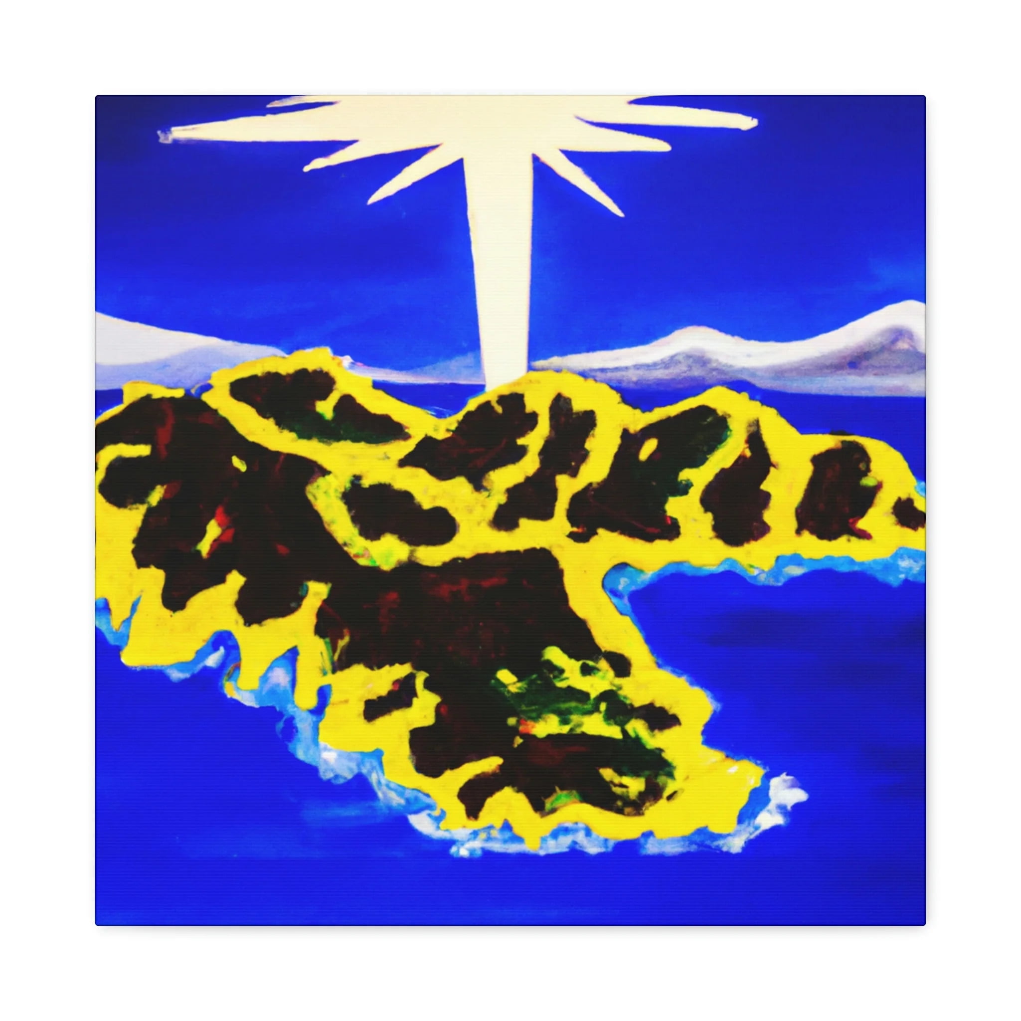 Island Pop Palette - Canvas - Walmart.com