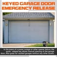 Emergency Garage Opener Overrides Lock Stainless Steel Construction ...