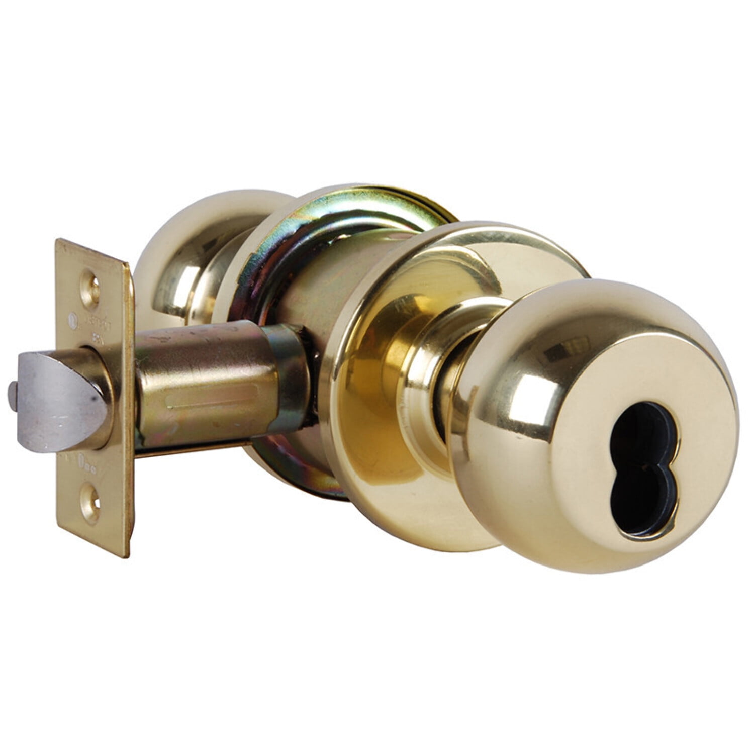 Arrow RK11-BD-03-IC Grade 2 Turn-Pushbutton Entrance Cylindrical Lock ...