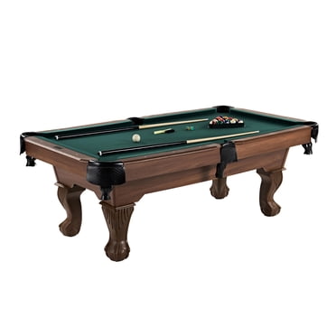 American Legend Kirkwood 84” Billiard Table with Rustic Blond Finish, K ...