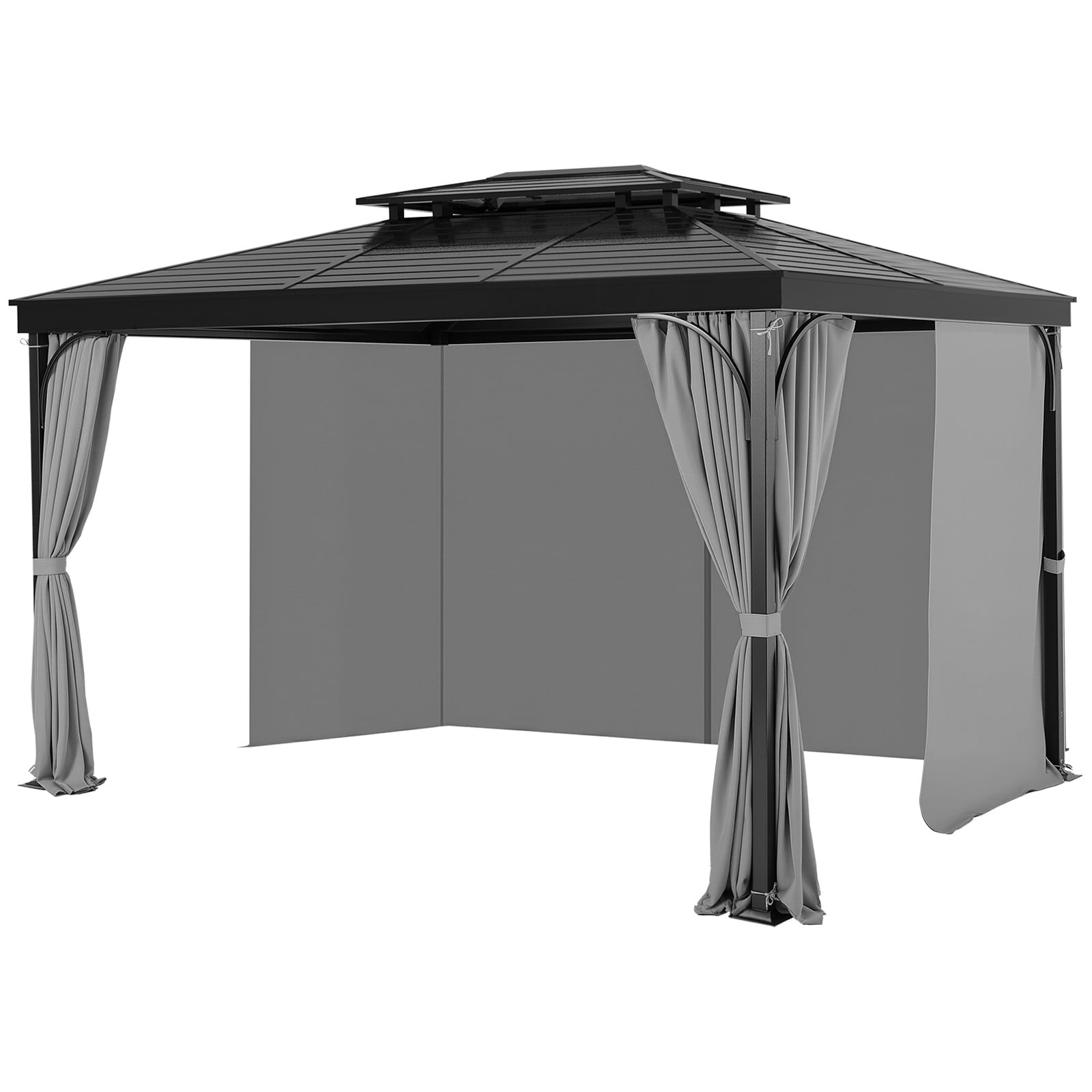 Click here for Kffkff Gazebo Curtains Outdoor  Fit Most 10 X 10 X... prices