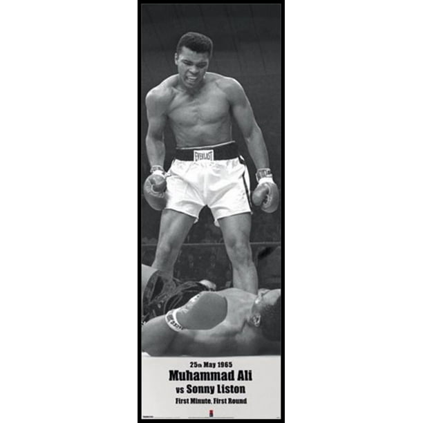 Muhammad Ali - 1965 1st Round Knockout Against Sonny Liston - Door ...