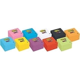 Post-it Super Sticky Notes, 3x3 in, 5 Pads, 2x the Sticking Power ...
