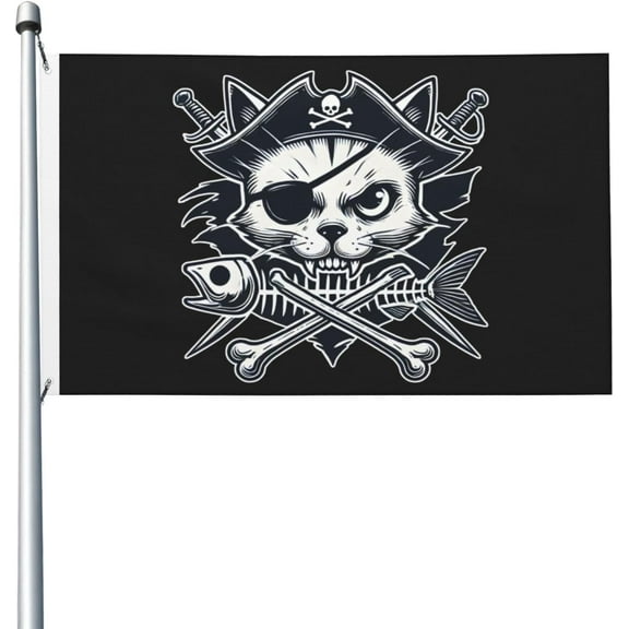 Toland Home Garden Van Meow- Tuxedo Kitty Kitten Cat Flag Double Sided ...
