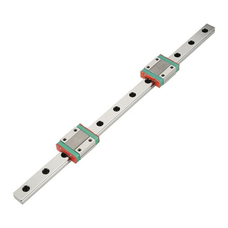 Miniature MGN12 Linear Rail MGN12B Slide Block 300mm Linear Rail, Lightweight Linear Guide Rail ...