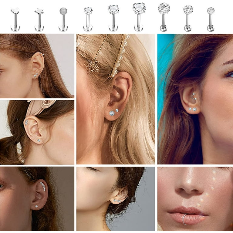 Conch And Tragus Piercing